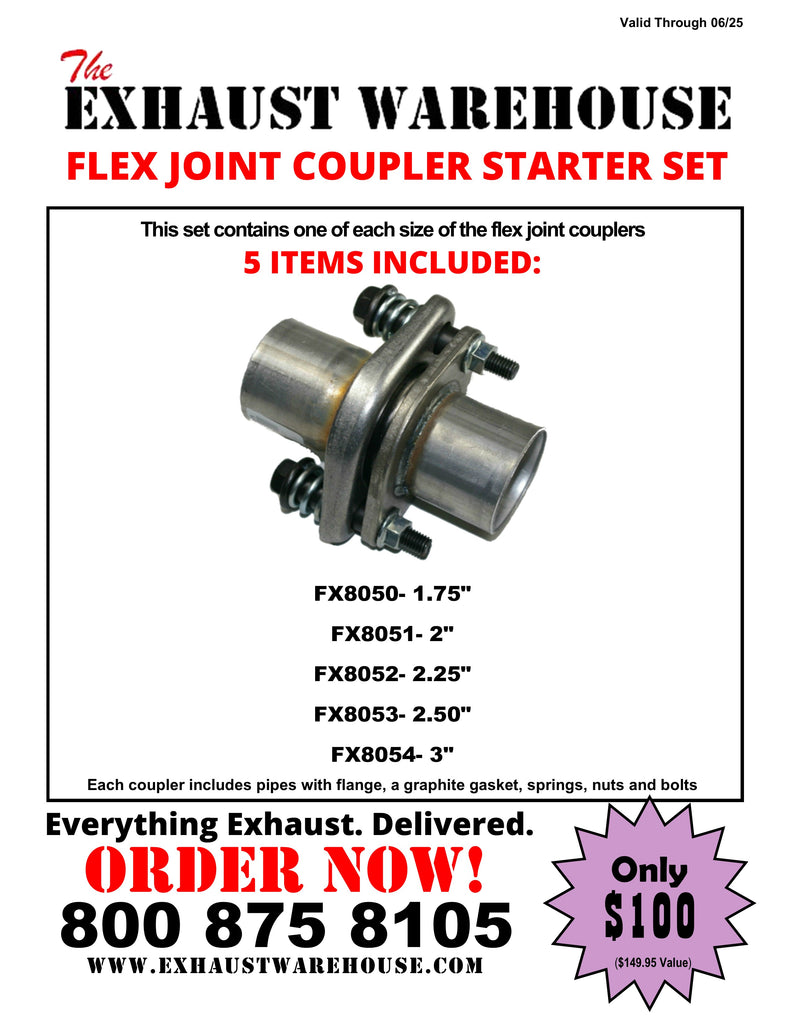 Flex Joint Coupler Starter Set – The Exhaust Warehouse